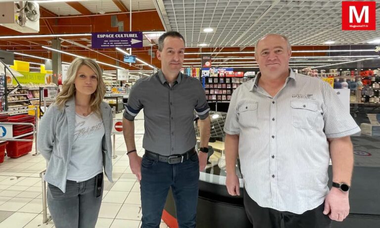 Othis [Vidéo] Julie Pohyer et Timothée Jollivet, les nouveaux directeurs de l’Intermarché ...